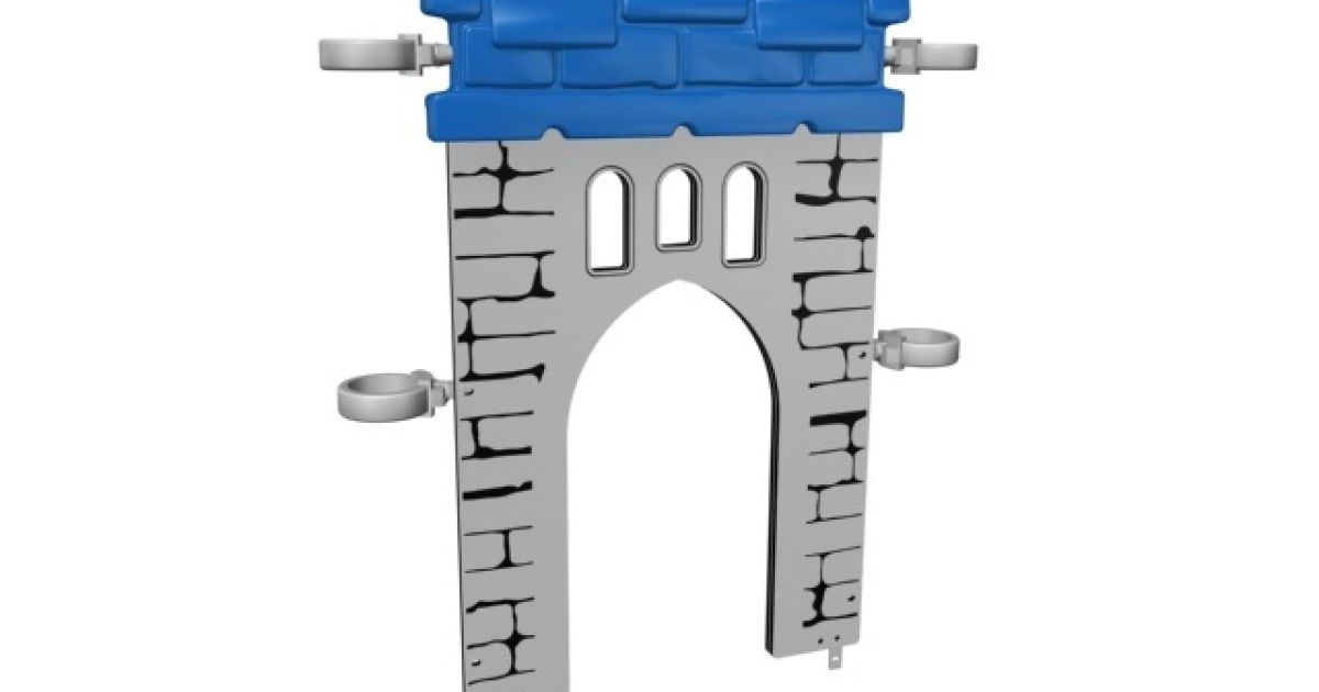 Castle Entry Crenel S-16211-60ENTC-DM | Playcraft Systems