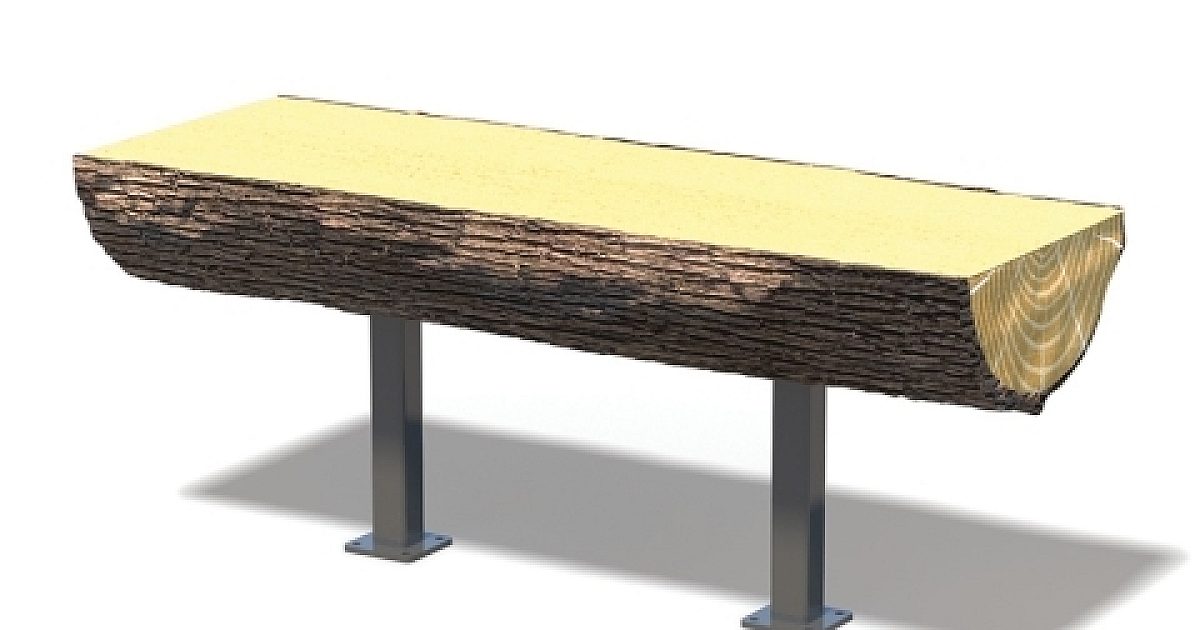 Split Log Bench | Playcraft Systems
