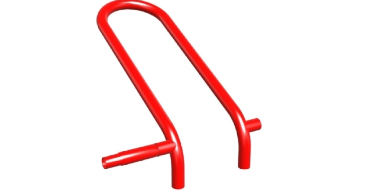 Bike Rack, Keyhole (Expansion) | Playcraft Systems