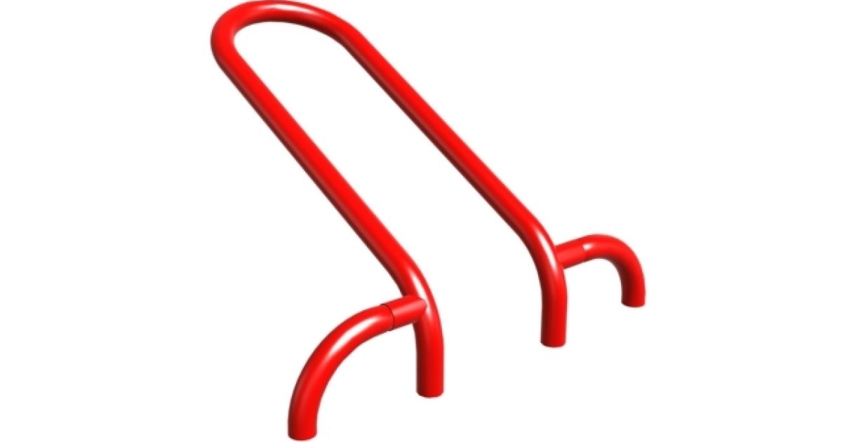 Bike Rack, Keyhole (Single) | Playcraft Systems