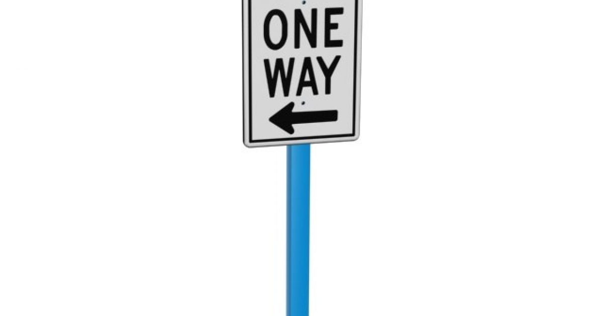 One Way Sign | Playcraft Systems