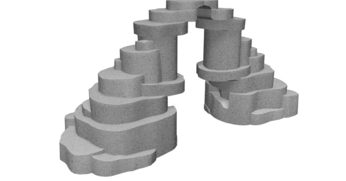 Boulder Stack 90in | Playcraft Systems