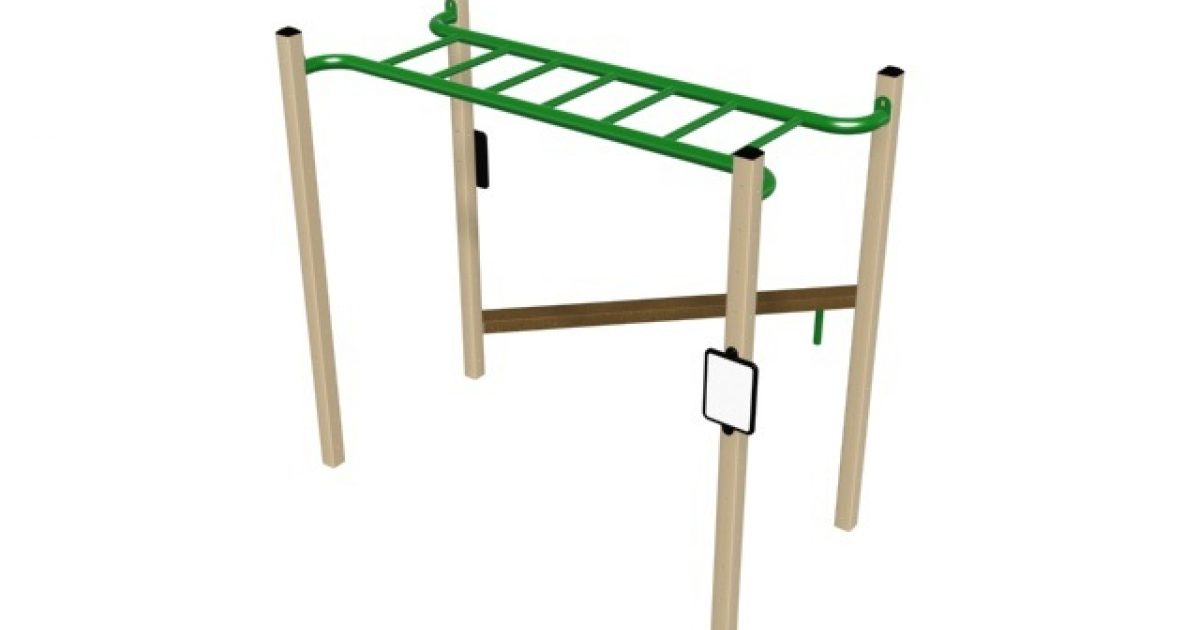 Horizontal Ladder and Balance Station | Playcraft Systems