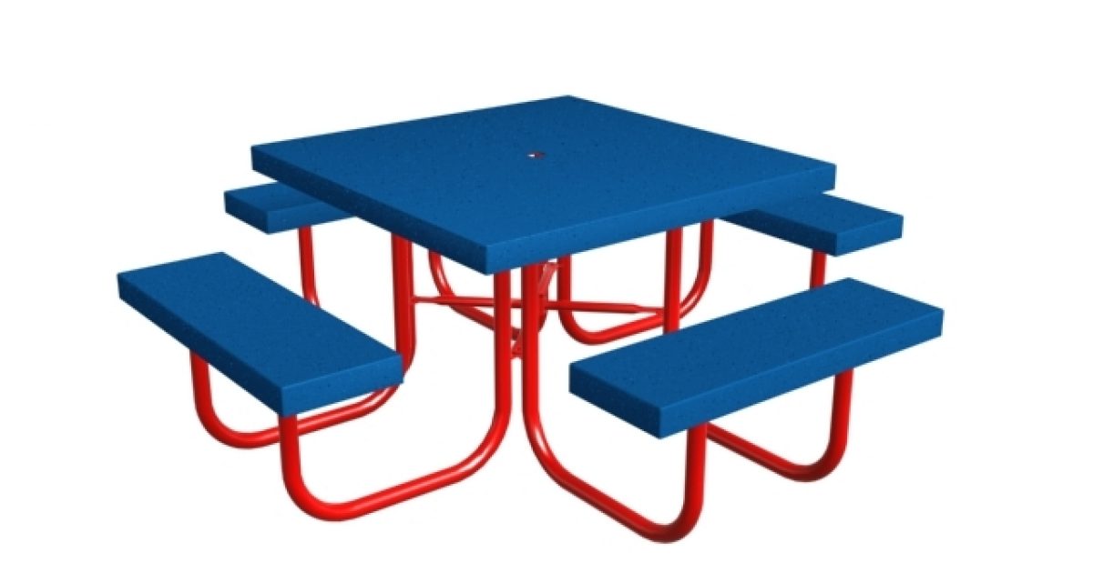 Square Picnic Table | Playcraft Systems