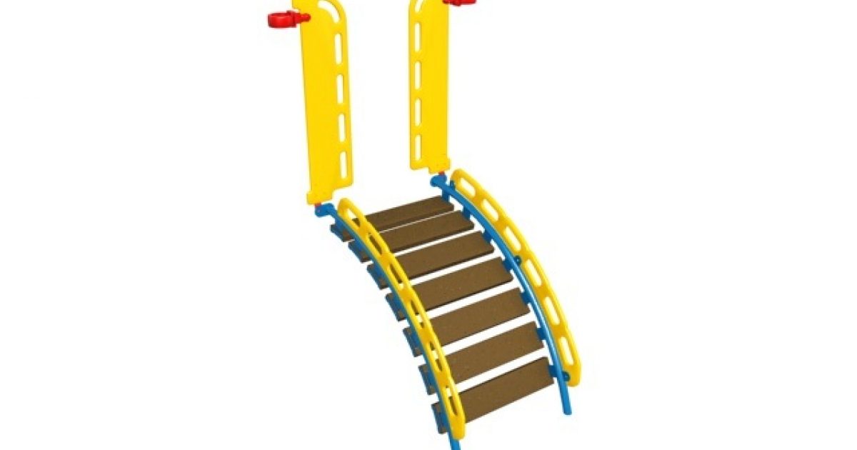 Climber, Track 42-48in (w/ Hand Rails) R35 | Playcraft Systems