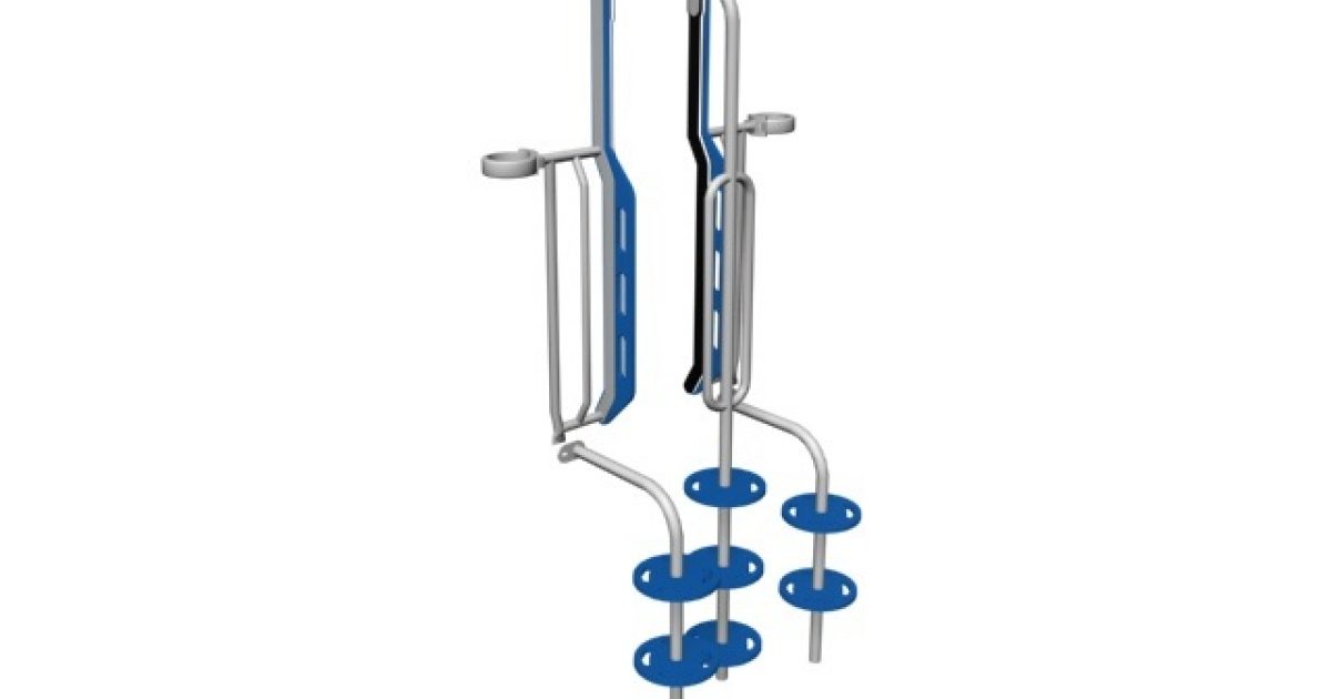 Rocket Disc Pole Climber 30-36in | Playcraft Systems