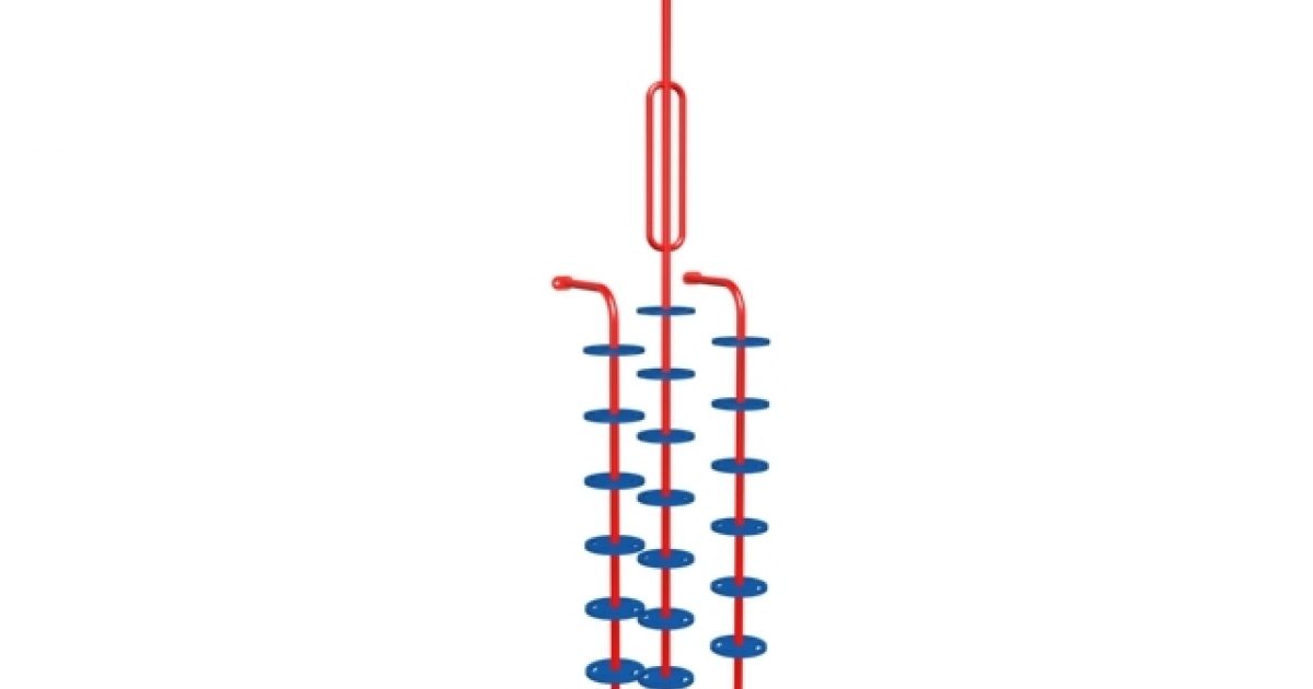 Climber, Disc Pole 42-48in R5 | Playcraft Systems