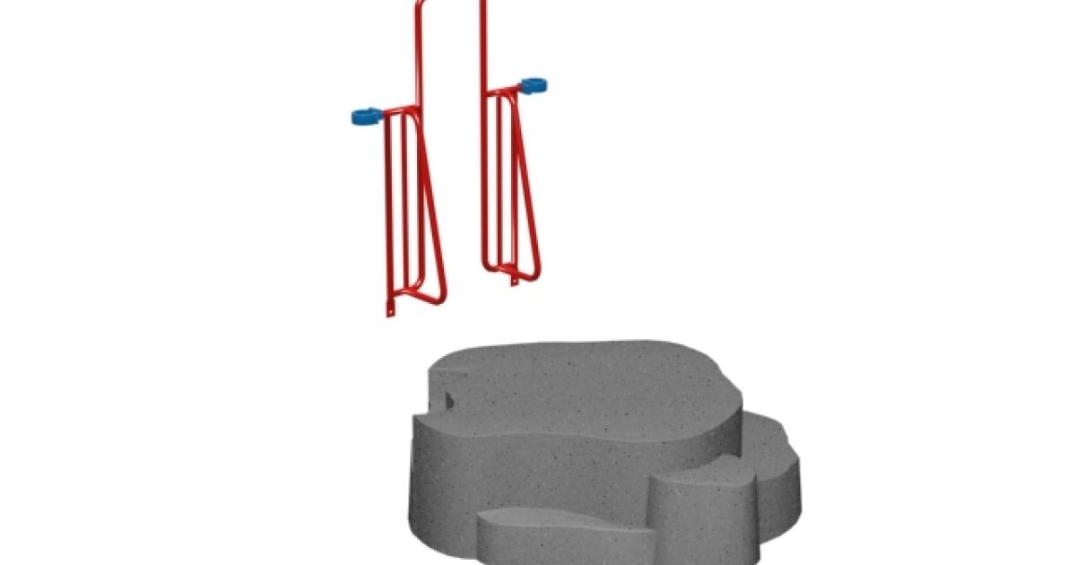 Climber, Boulder Stack 42-48in R35 | Playcraft Systems