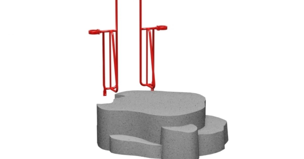 Climber, Boulder Stack 24in (Base Rock) | Playcraft Systems
