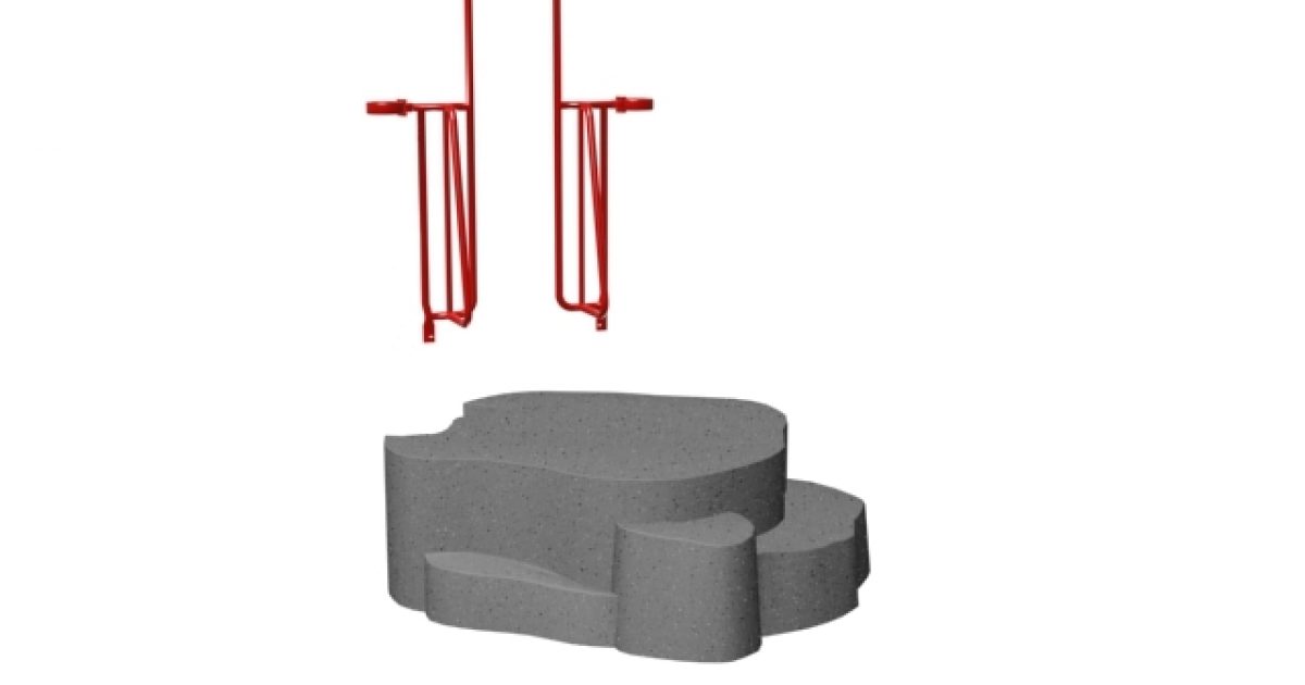 Climber, Boulder Stack 36in (Base Rock) | Playcraft Systems