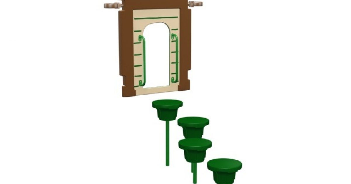 Climber, Tree House Step-Up (Lily) 30-36in | Playcraft Systems