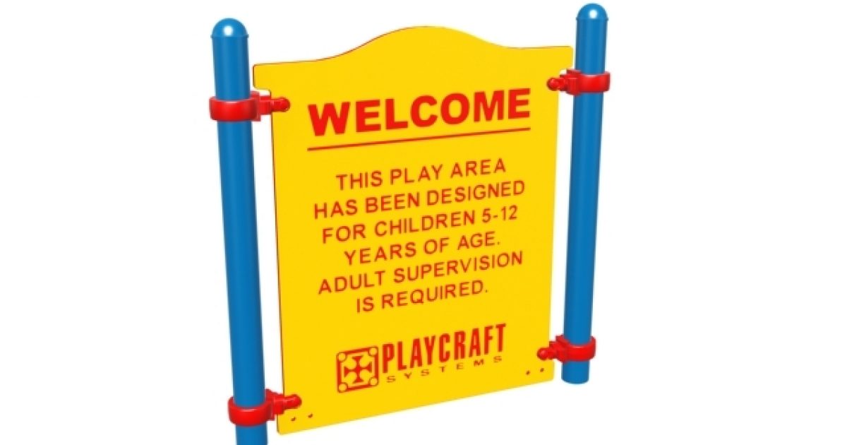 Age Appropriate Safety Sign (5-12, I) | Playcraft Systems