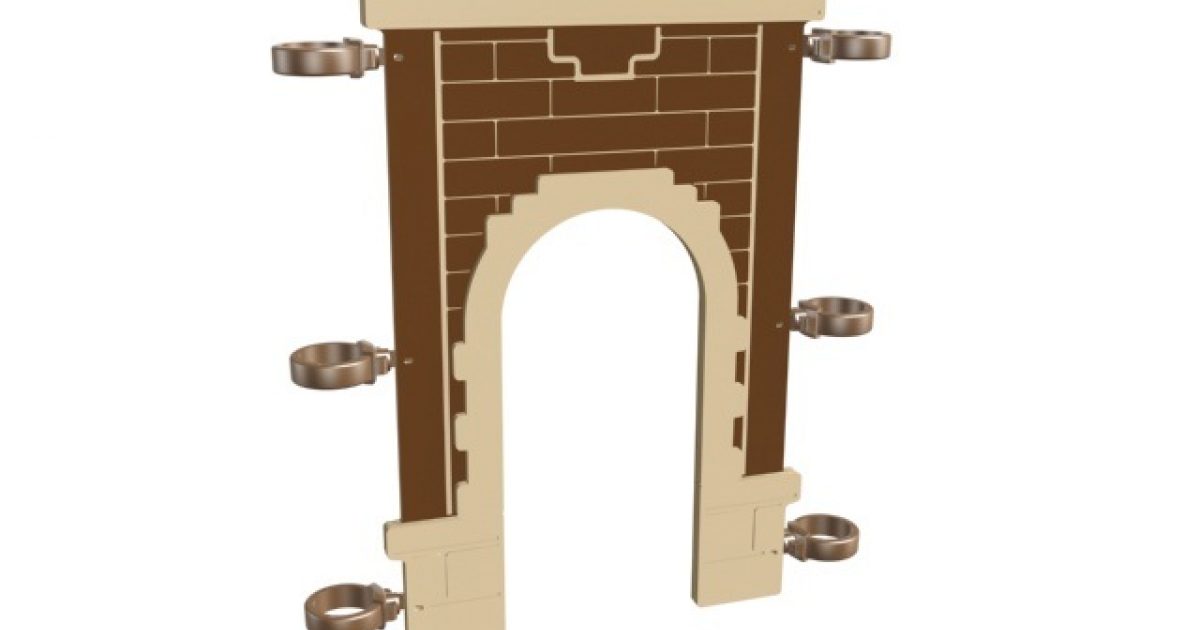 Train Station Door Panel | Playcraft Systems