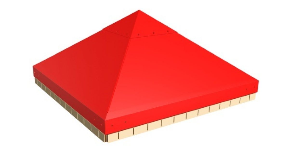 City Scape Steel Pyramid Roof | Playcraft Systems