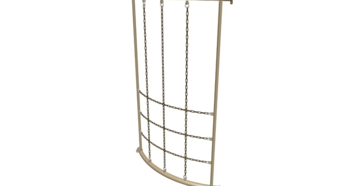 Climber, Curved Chain Net Wall | Playcraft Systems