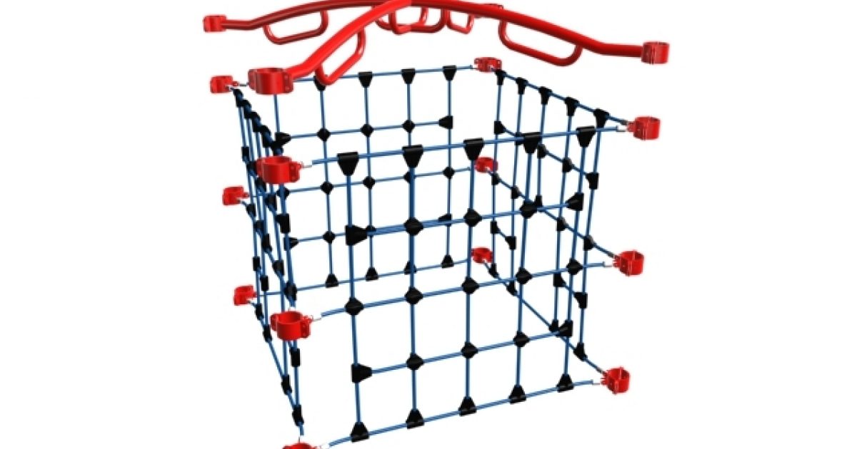 Cube Rope Net Hub | Playcraft Systems