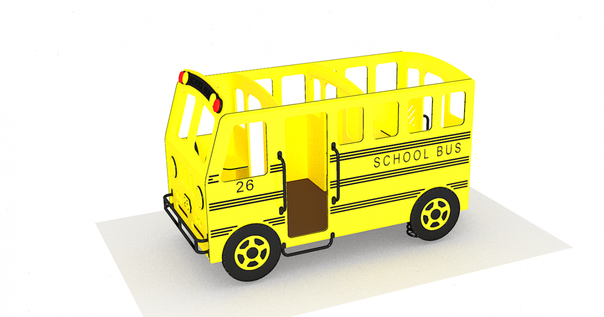 Multi Spring School Bus | Playcraft Systems